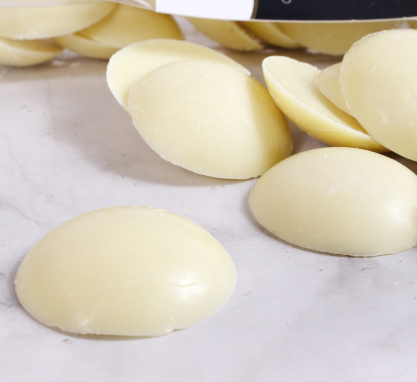 White Chocolate Buttons- The Cambridge Confectionery Company