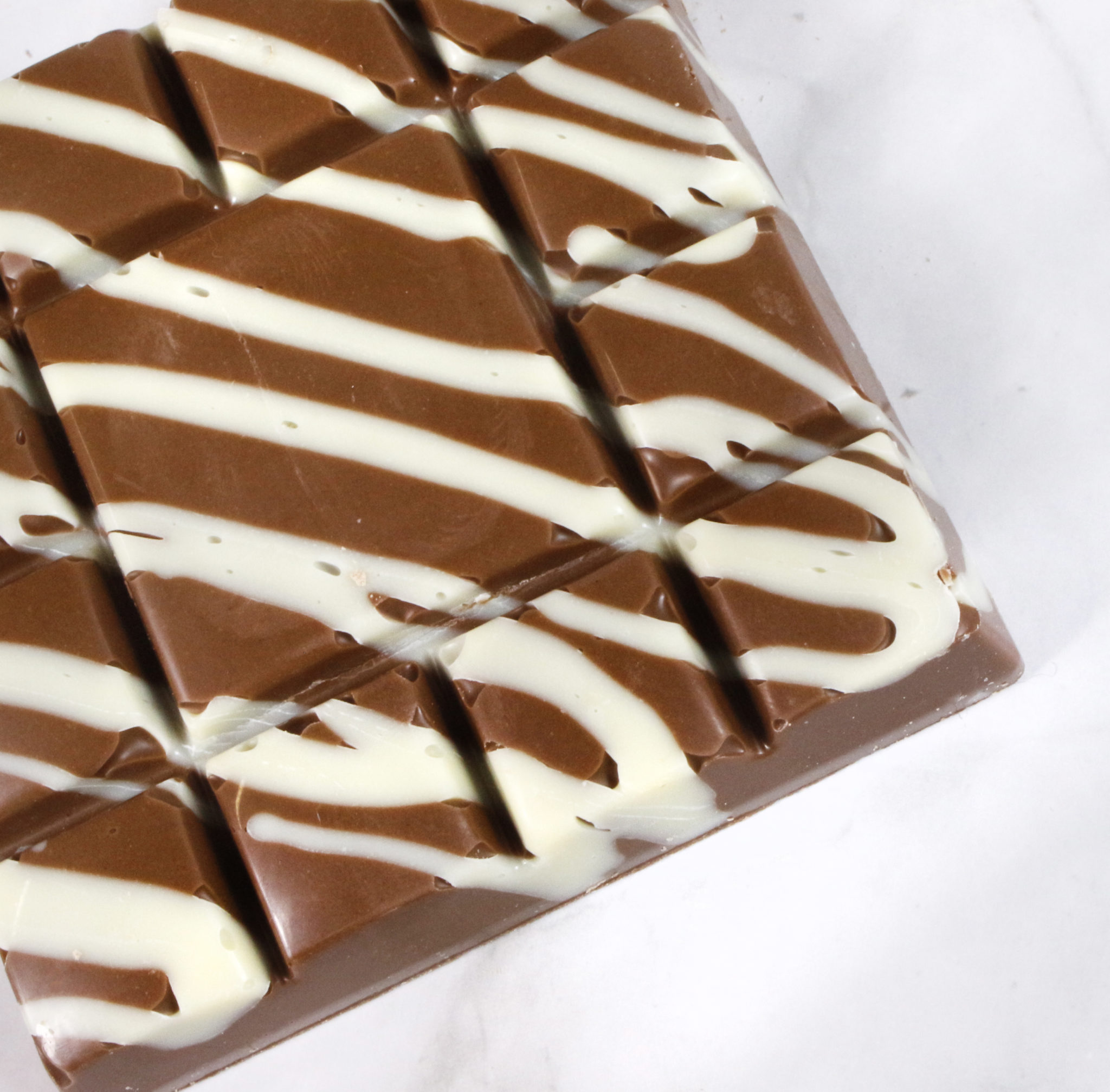 Milk Drizzle Chocolate Square - The Cambridge Confectionery Company