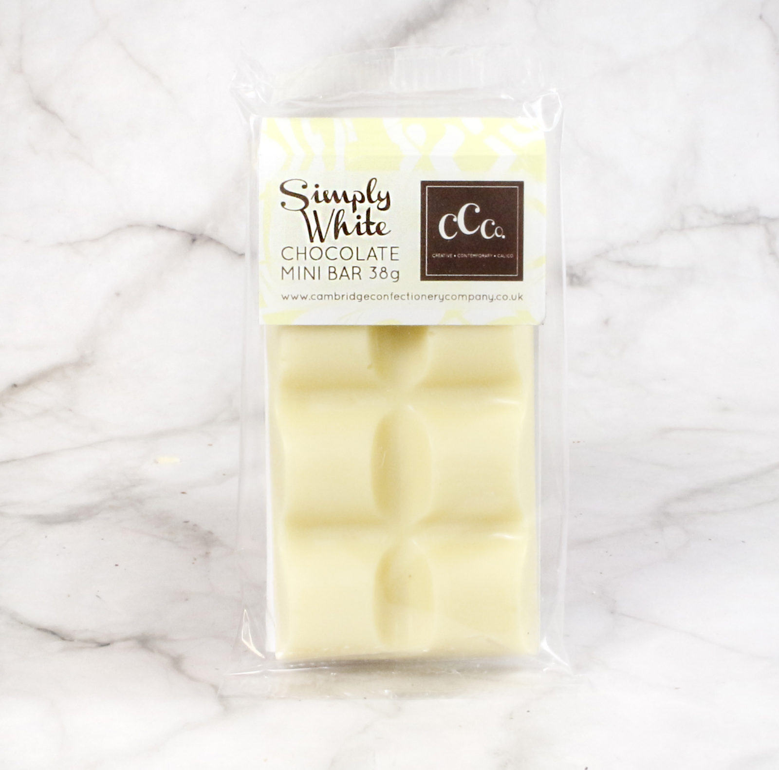 White Chocolate Mini Bar - The Cambridge Confectionery Company