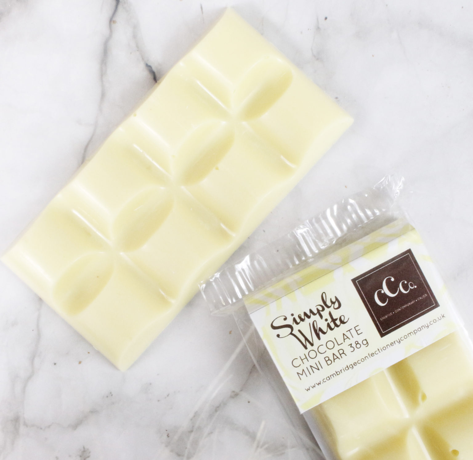 White Chocolate Mini Bar - The Cambridge Confectionery Company