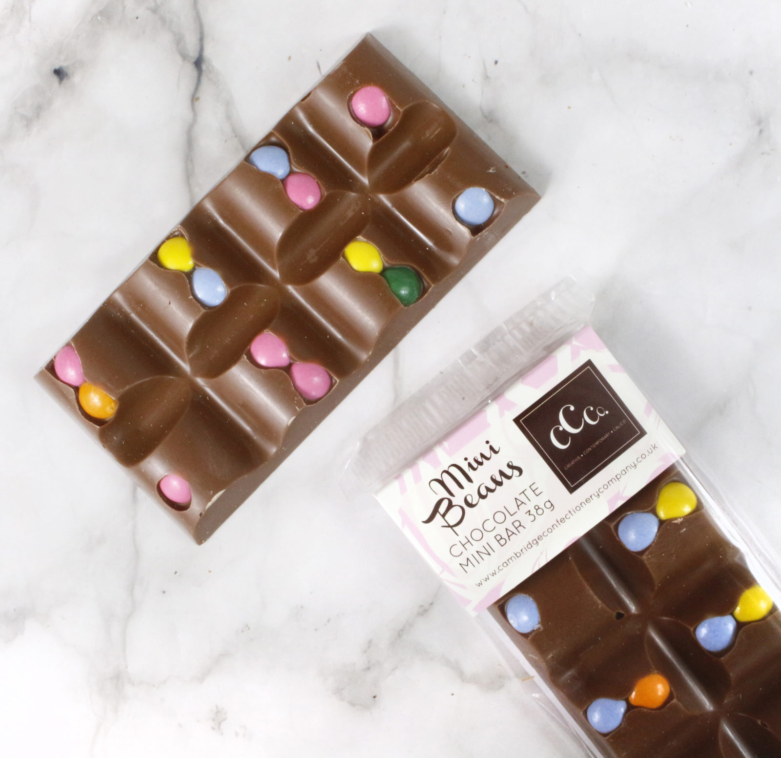 Chocolate Mini Beans Mini Bar - The Cambridge Confectionery Company