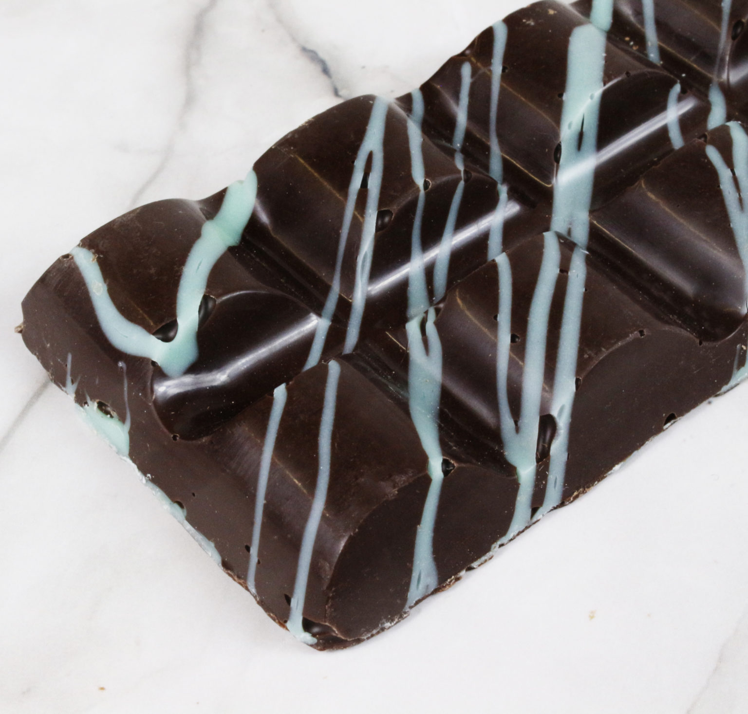 Dark Chocolate Mint Drizzle Mini Bar The Cambridge Confectionery Company