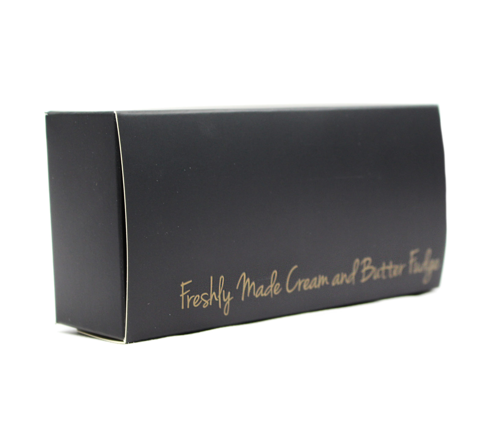 Black & Gold Gift Boxes for Fudge x 10 - The Cambridge Confectionery ...