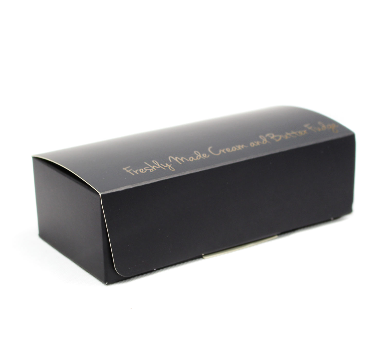 Black & Gold Gift Boxes for Fudge x 10 - The Cambridge Confectionery ...