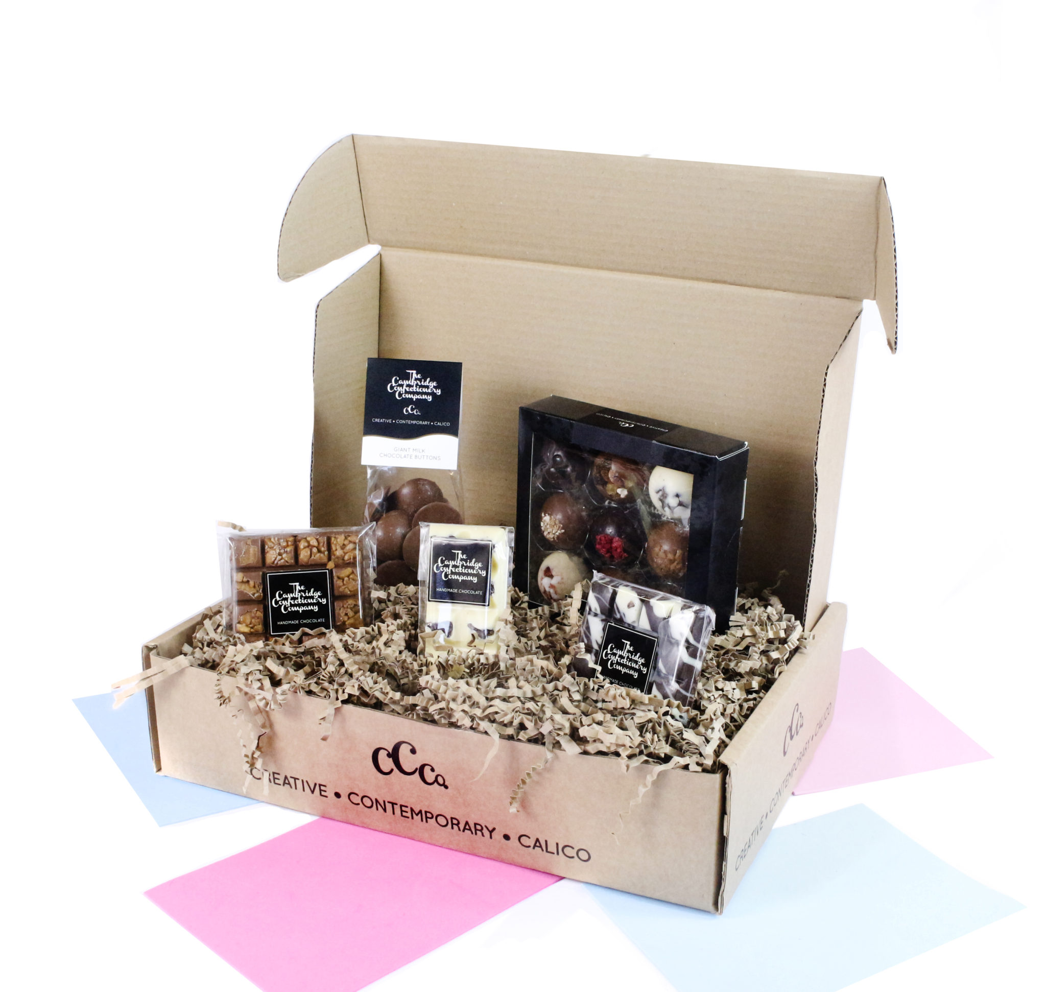 The CCCo. Collection Small Hamper - The Cambridge Confectionery Company