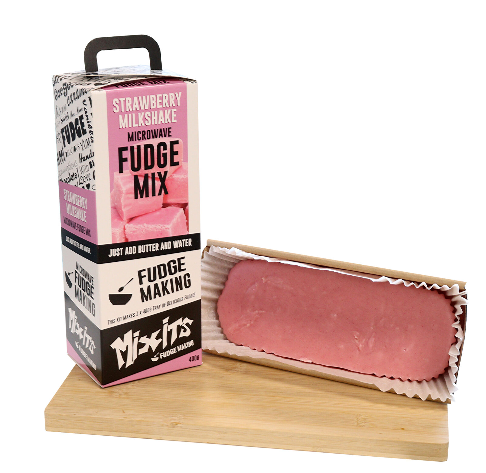 MIXITS Strawberry Milkshake - The Cambridge Confectionery Company